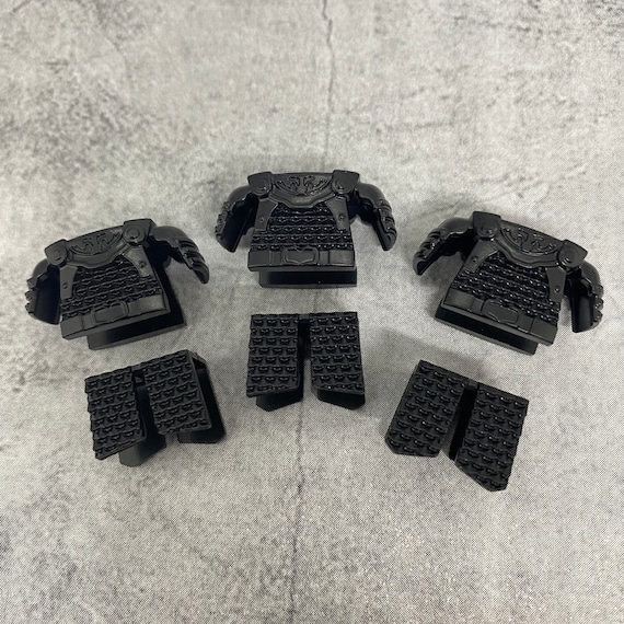 3-pack Dragon Armor Set Black Lot for Minifigures D8b374 - Etsy