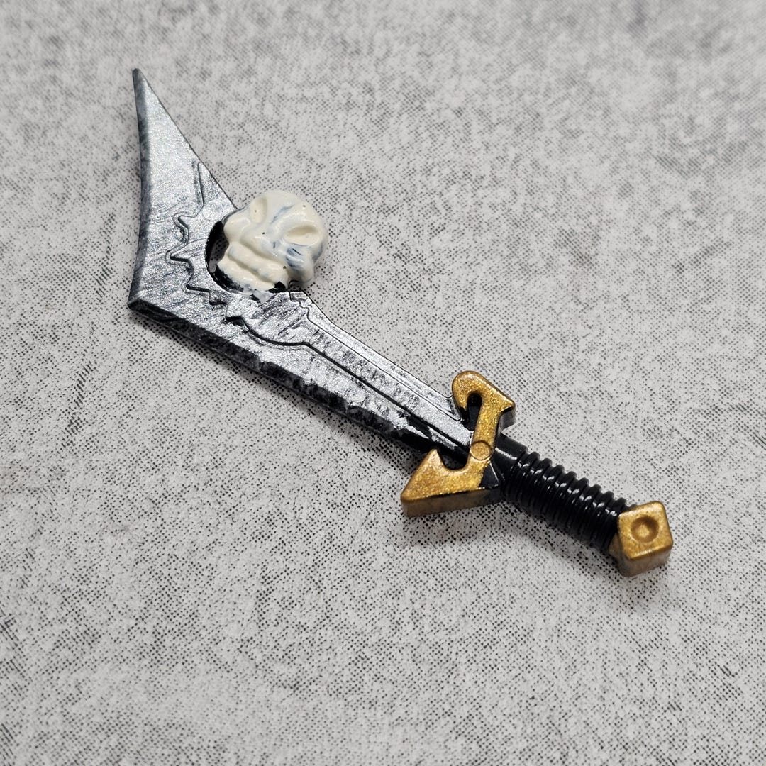 Custom Weathered Ash Bringer Orc Sword for Minifigures | Dra0fm ...