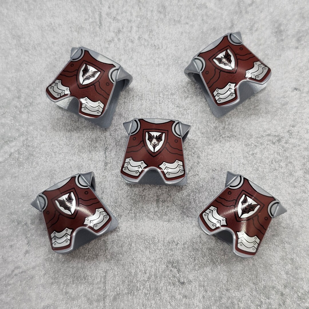 5-pack Custom Classic Bat Armor Lot for Minifigures | Gt1ba01 Knight ...