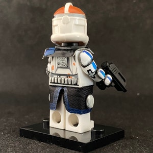 Handcrafted MOC Arc Trooper Commander Rex 332nd Custom Minifigure ...
