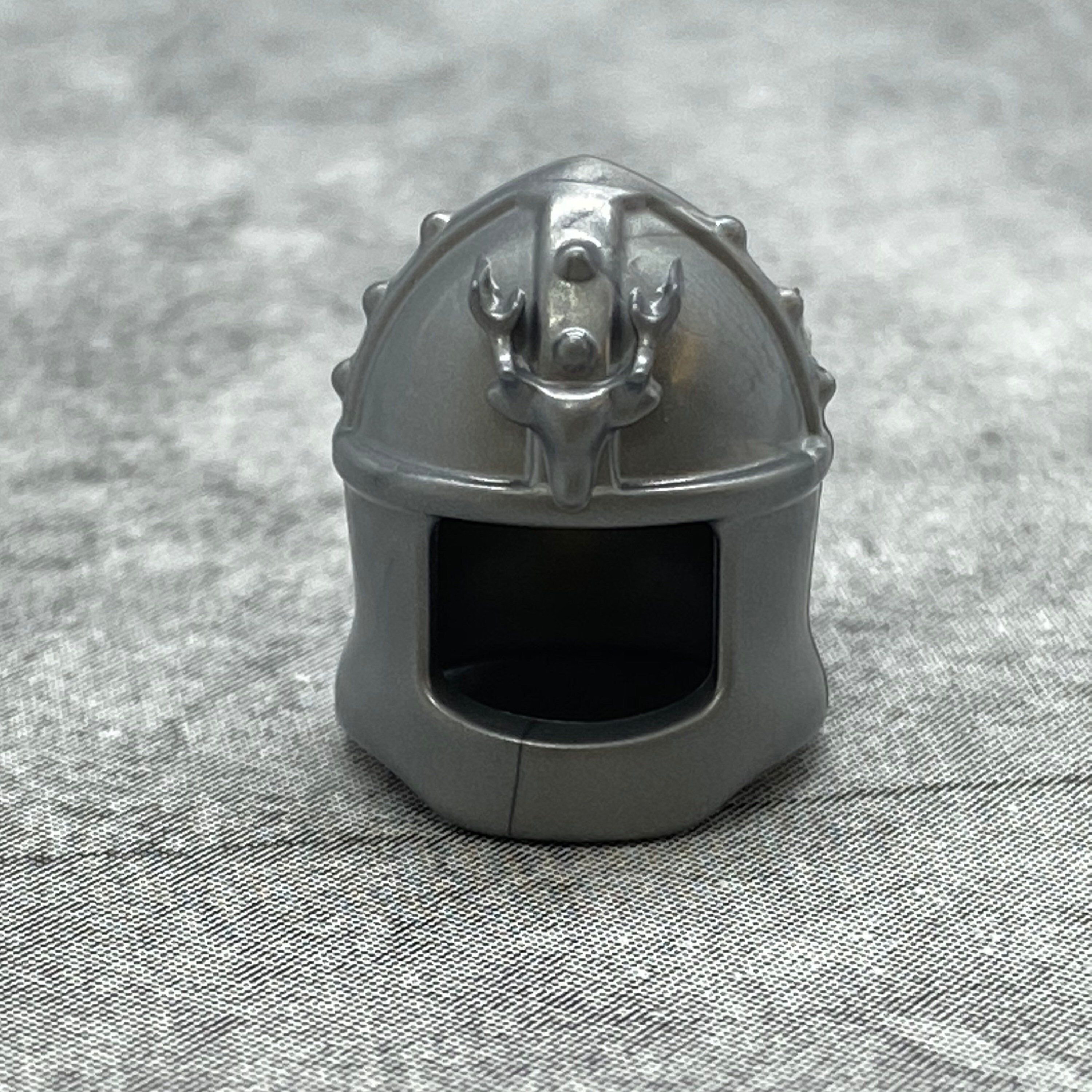 5-pack Custom Knight Helmet Gray Stag Lot for Minifigures | C40805 ...