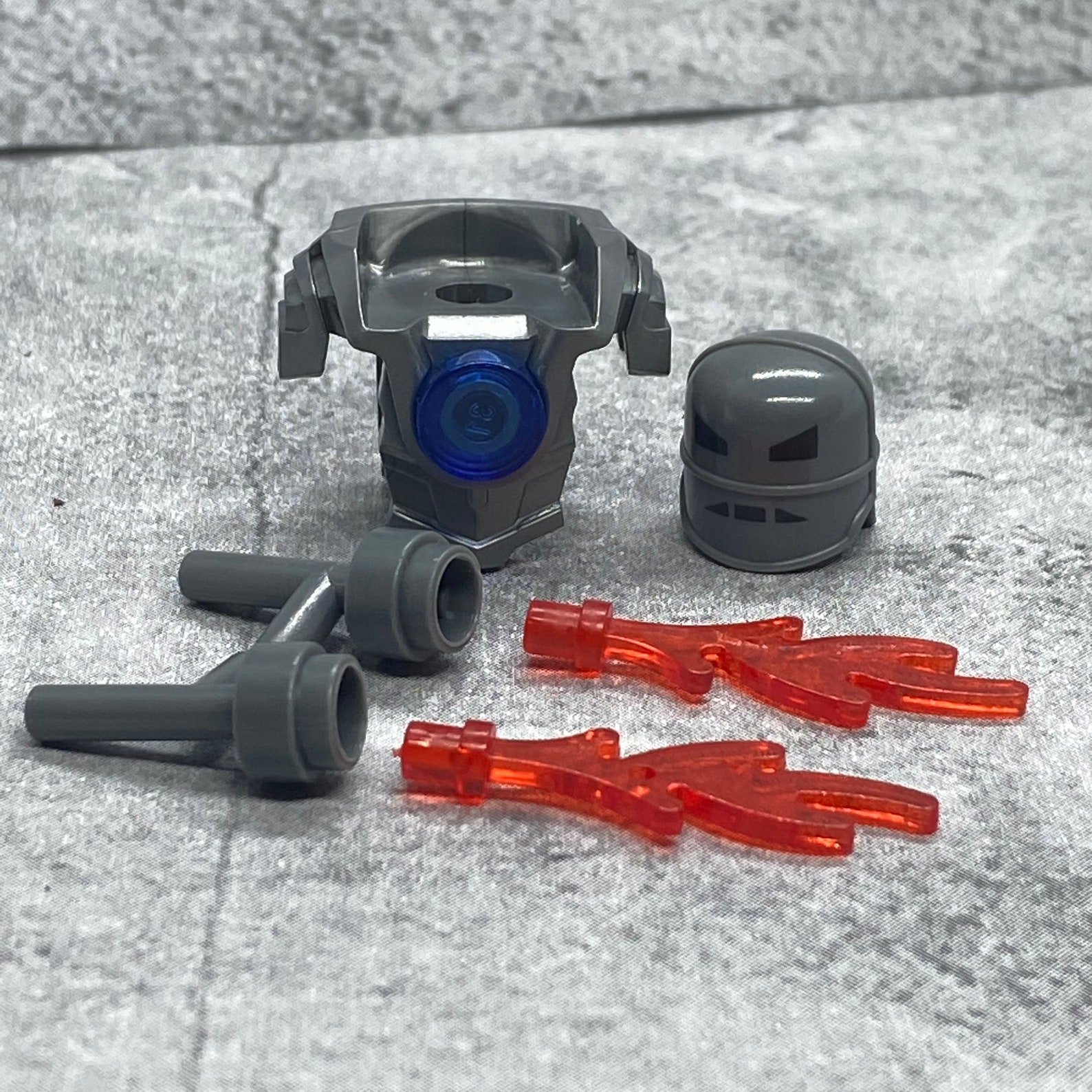 Custom Armor Iron Man Mark I Armor for Lego Minifigures | Conf02 ...