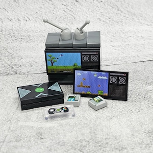 Custom Blocks Video Game Console Set for Minifigures | Cond03 ...