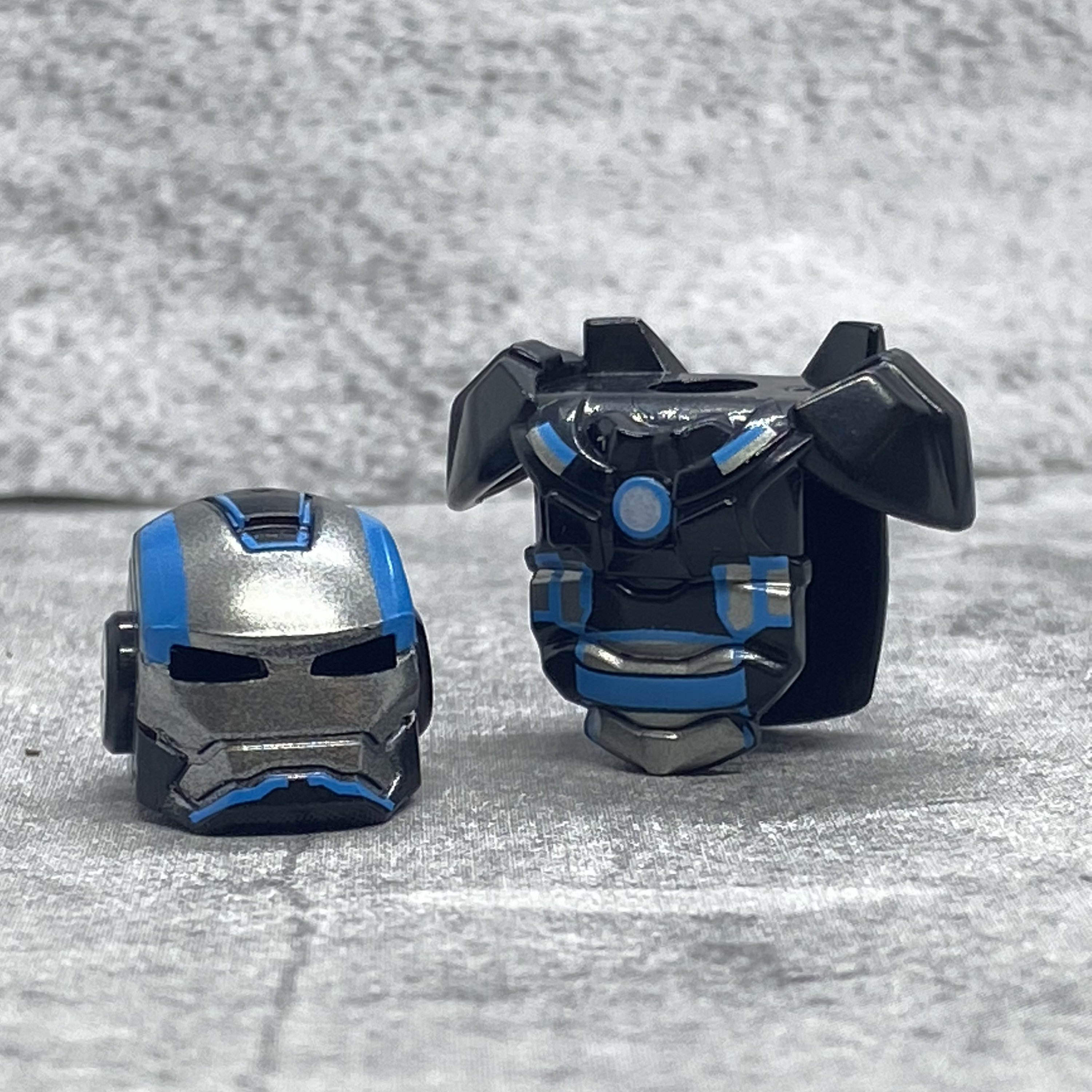 Custom Armor Iron Man Stealth Armor Set for Minifigures | Conf01 ...