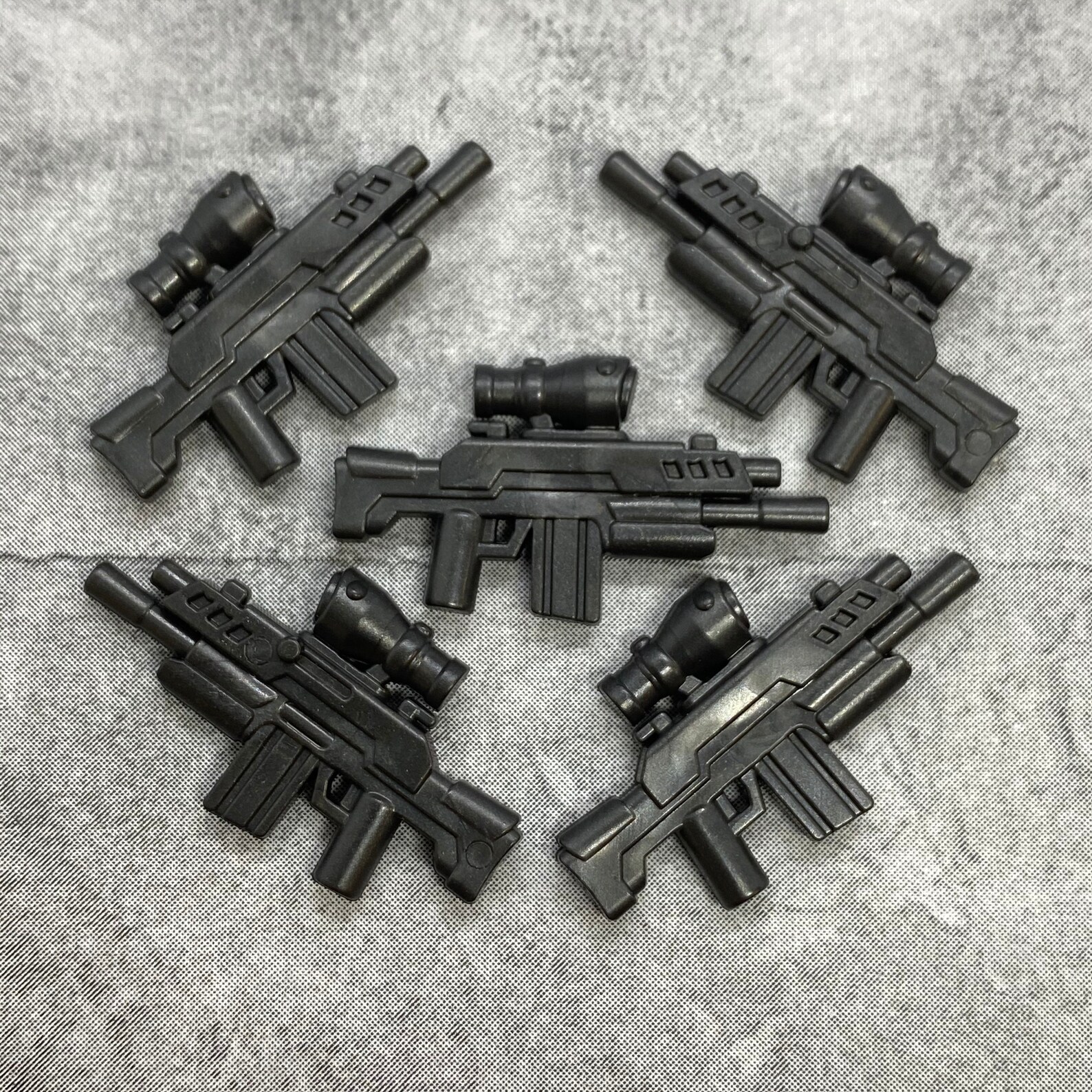 5-pack Custom Gun AM-17 Assault Rifle W/ Scope Lot for - Etsy