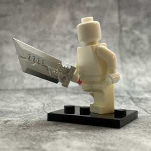 5-pack Custom Sci-fi Buster Sword Silver Lot for Lego Minifigures ...