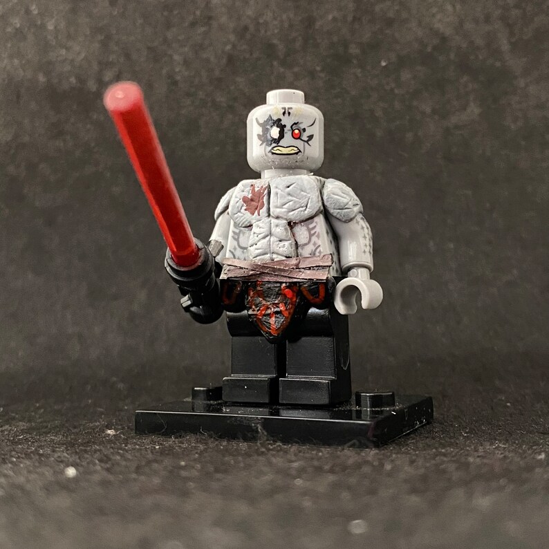 Handcrafted MOC Darth Sion Sculpted LEGO Custom Minifigure - Etsy