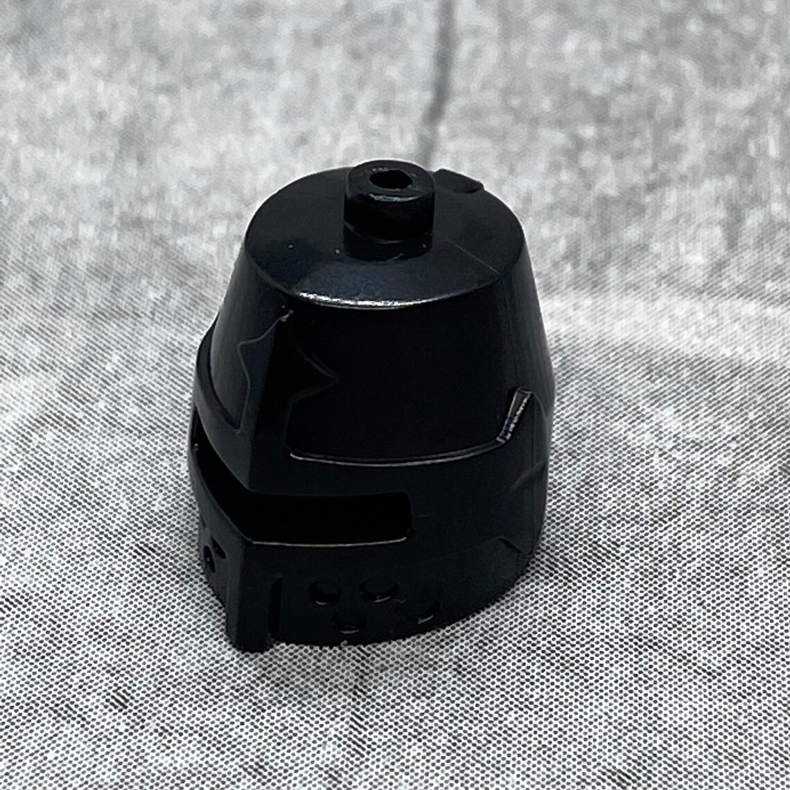 5-pack Custom Knight Helmet Black Lot for Minifigures | E9TK24 | Fits ...