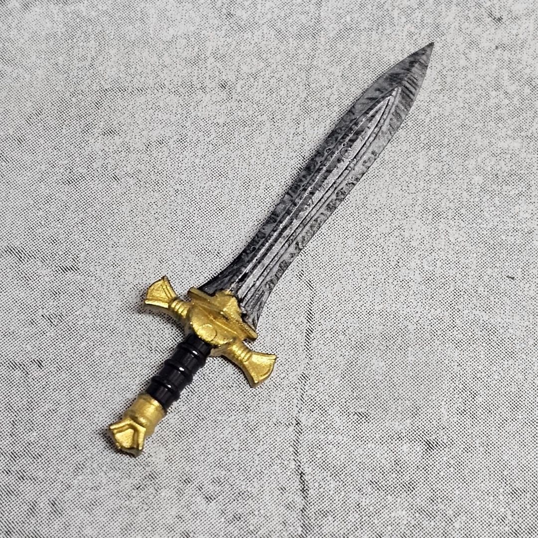Custom Weathered Paladin Knight Sword for Minifigures | Dra01 | Blocks ...
