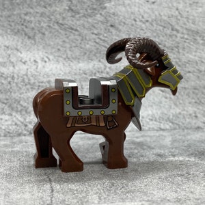 Custom Dwarf Mounts Lotr Lot for Minifigures Cone01 Minifigure NOT ...