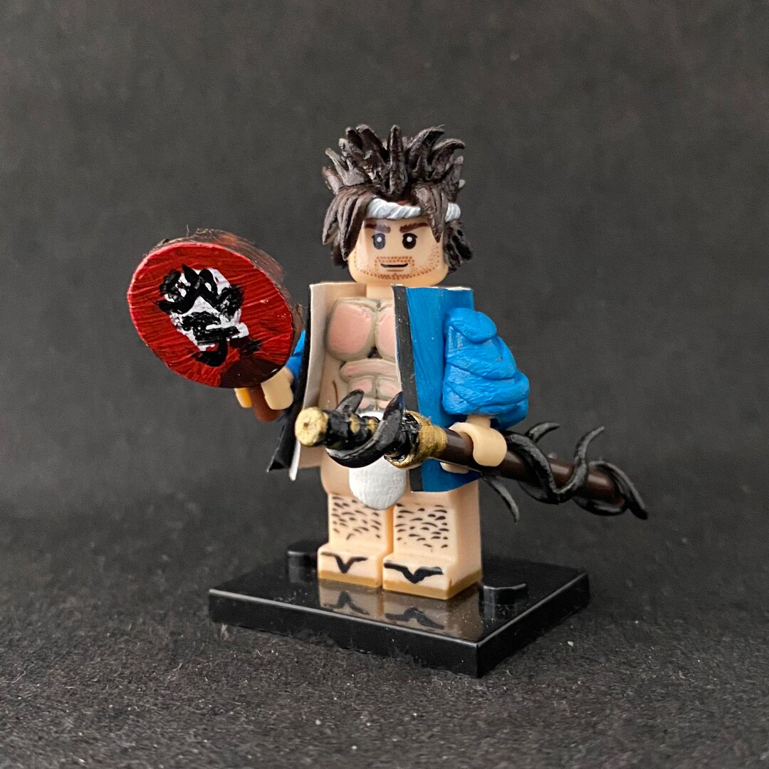 Handcrafted MOC Dark Magic Samurai Who Sells Squid Sculpted Custom ...