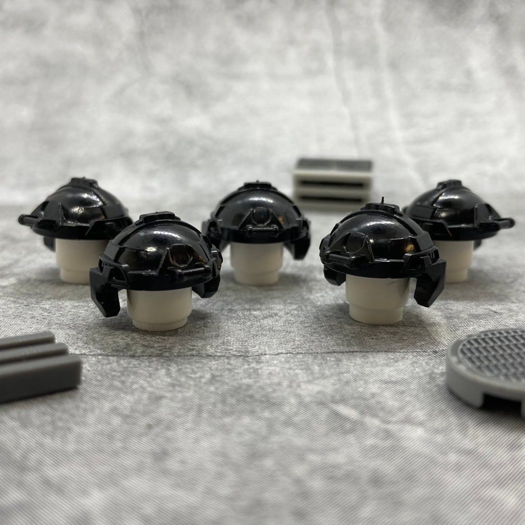 5-pack Custom Special Ops FAST V2 Helmet Lot for Minifigures | B52157 ...