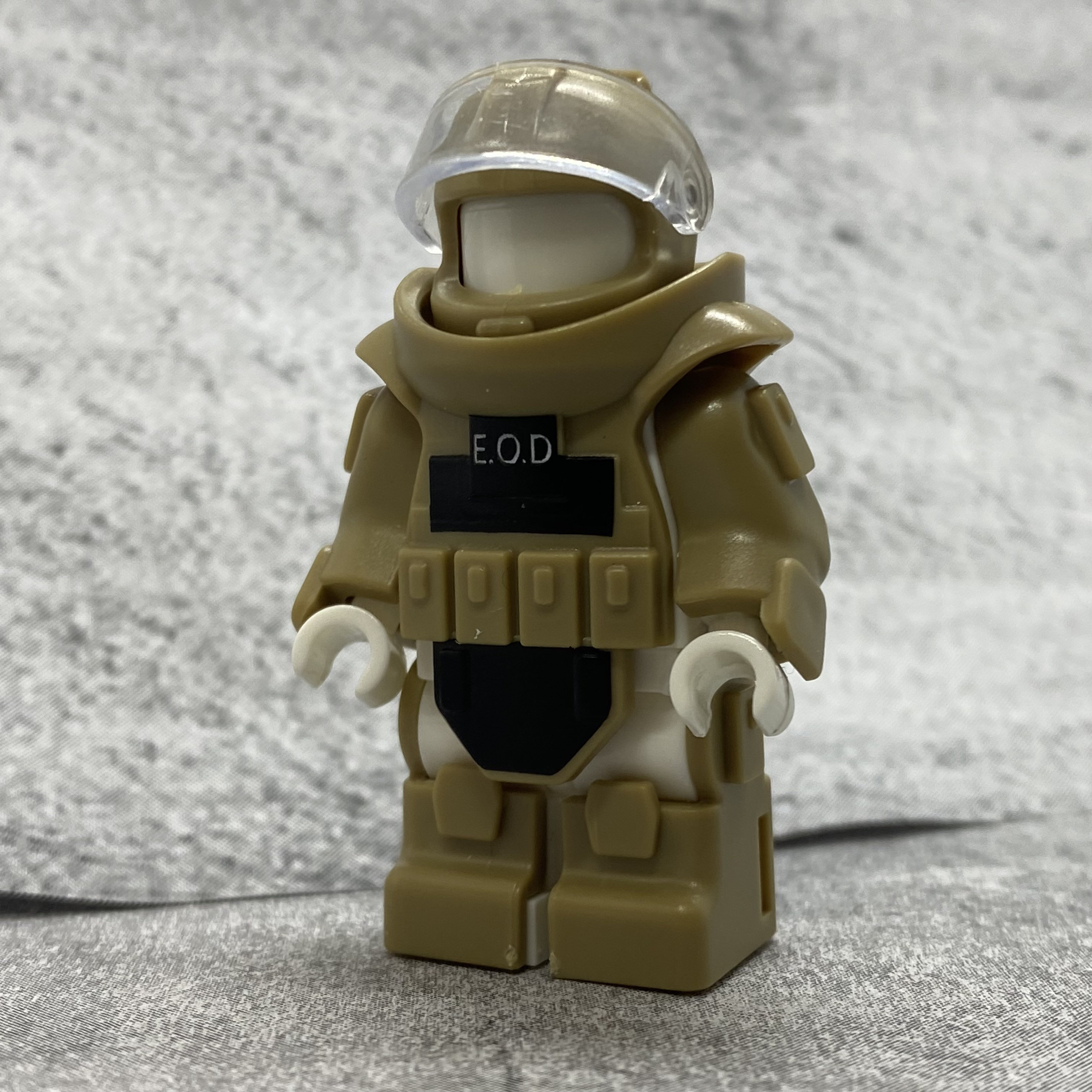 Bomb Squad EOD Full Body Armor Tan Lot for Lego Minifigures - Etsy