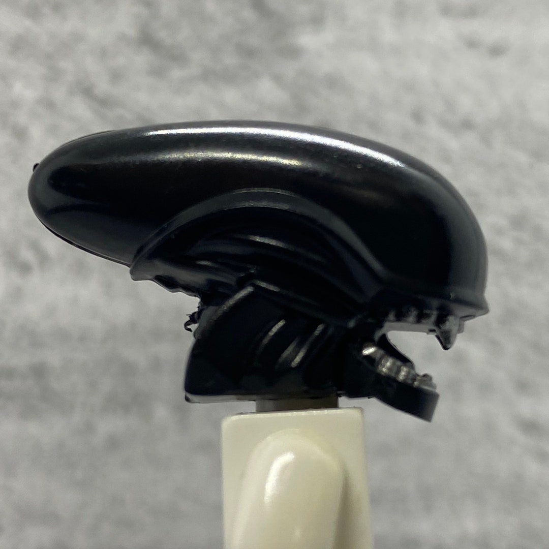 Custom Alien Head for Minifigures | Wdc02 | Minifigure NOT Included ...