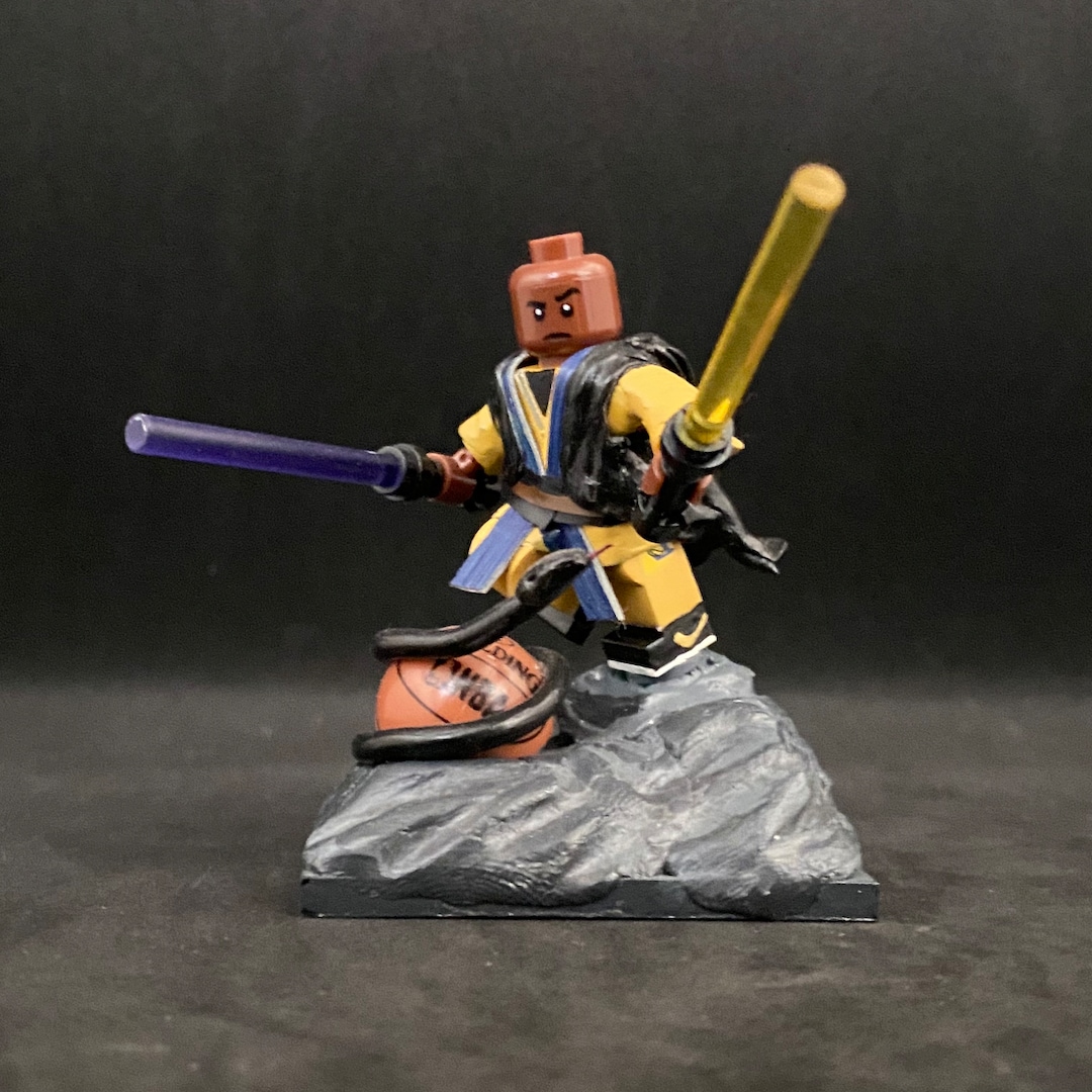 Handcrafted MOC Masterpiece Collection Mamba Forever Kobe-wan Kenobi ...