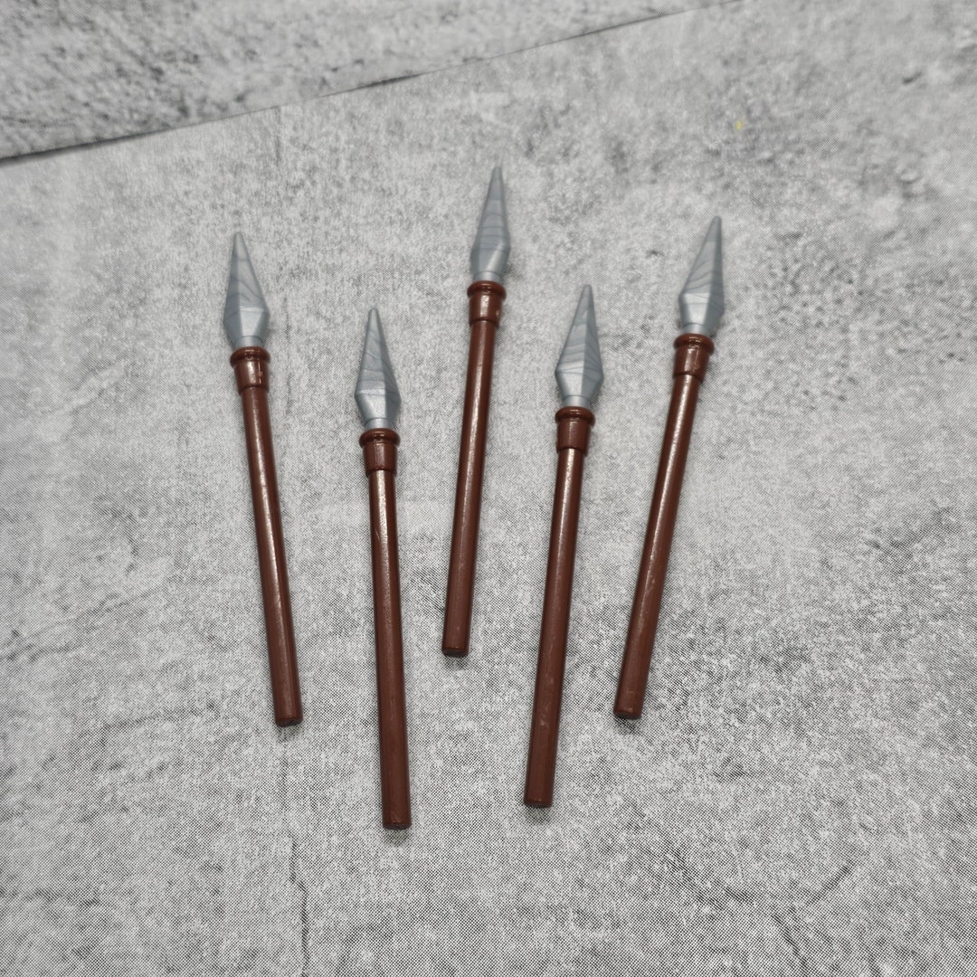 5-pack Spear Two Tone Lot for Minifigures | C7sp03 | Minifigure NOT ...