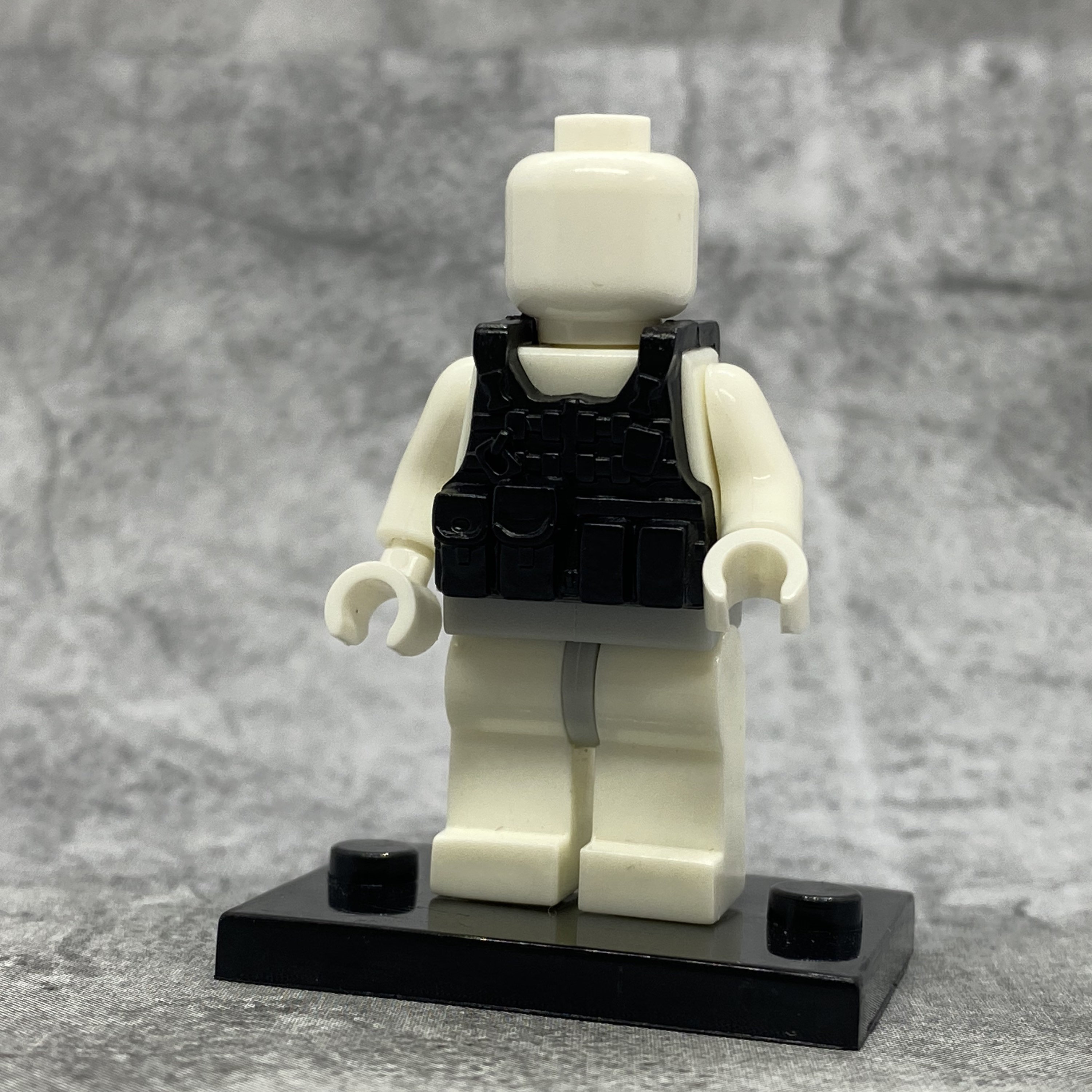 5-pack Custom Black Tactical Vest lot for Minifigures B25007 | Etsy