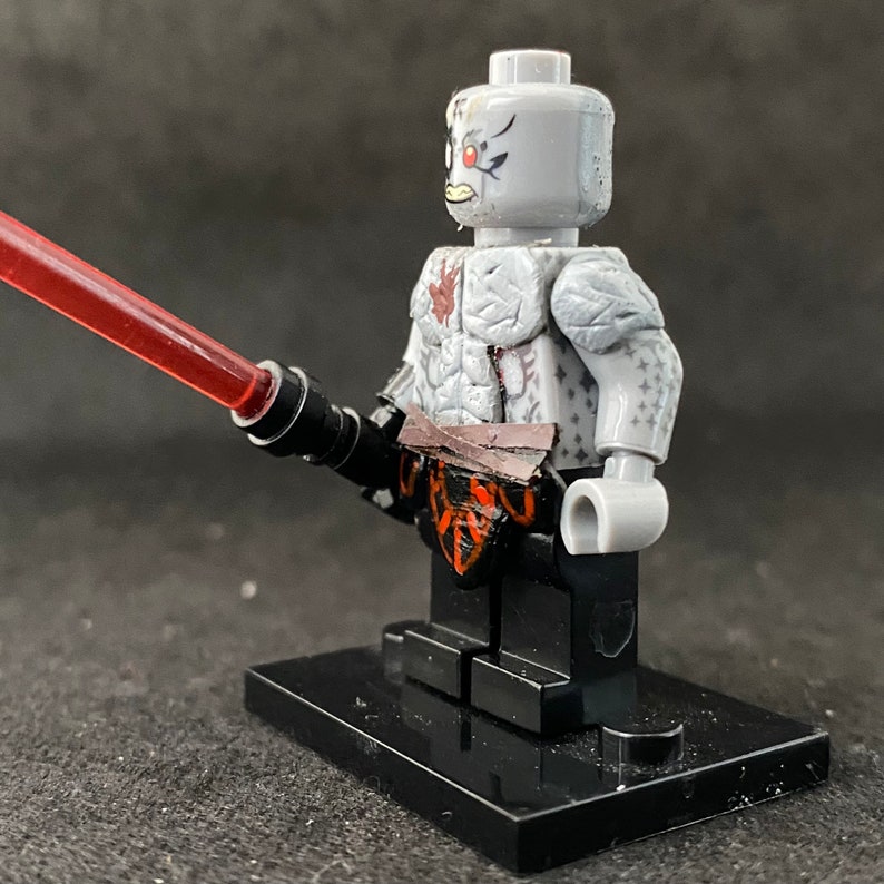 Handcrafted MOC Darth Sion Sculpted LEGO Custom Minifigure - Etsy