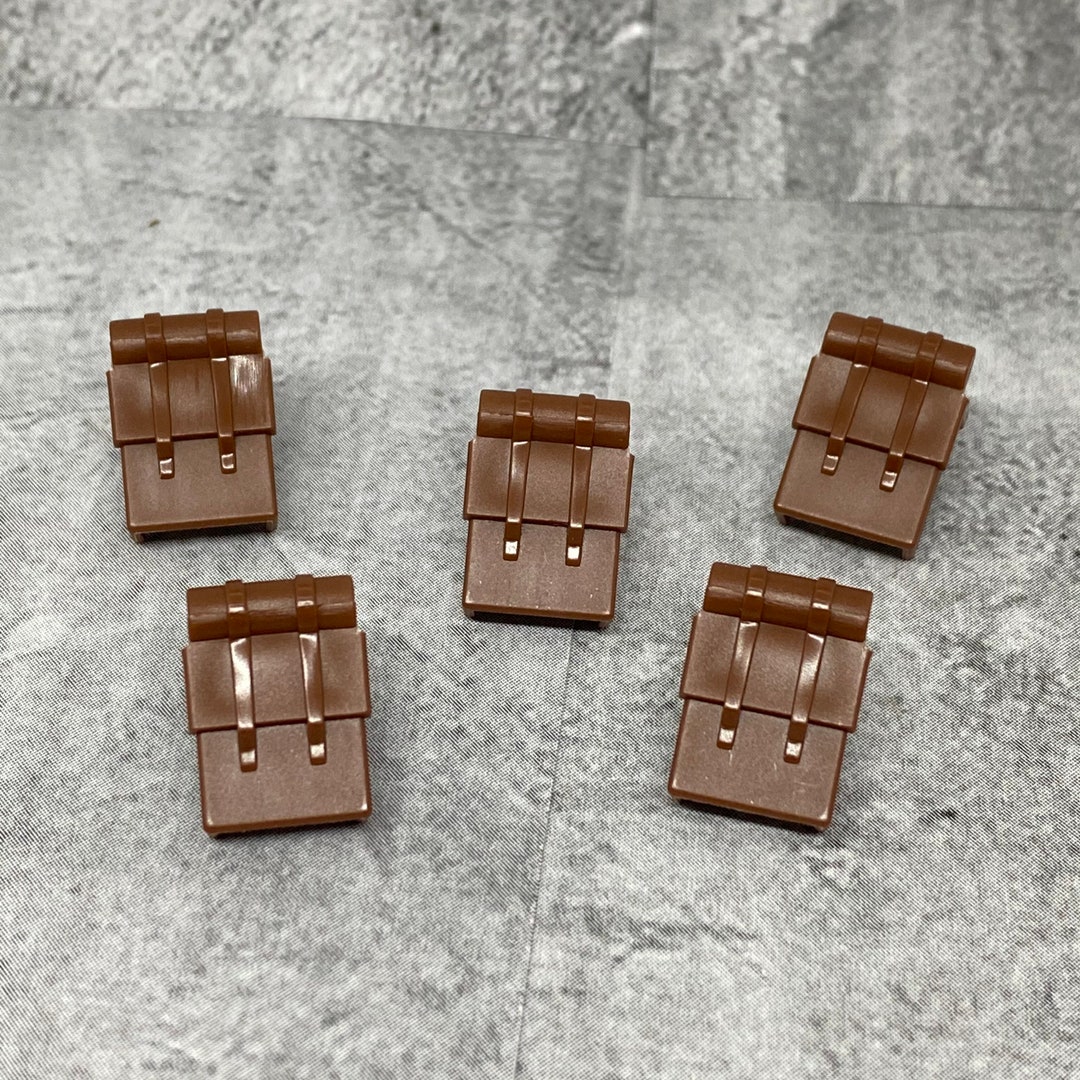 5-pack Custom Tactical Ruck Brown Lot for Lego Minifigures | C21091 ...