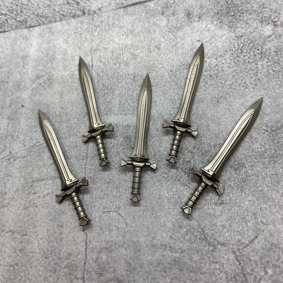 Custom Paladin Sword Metallic Lot for Minifigures | C7f020a | Minifig ...