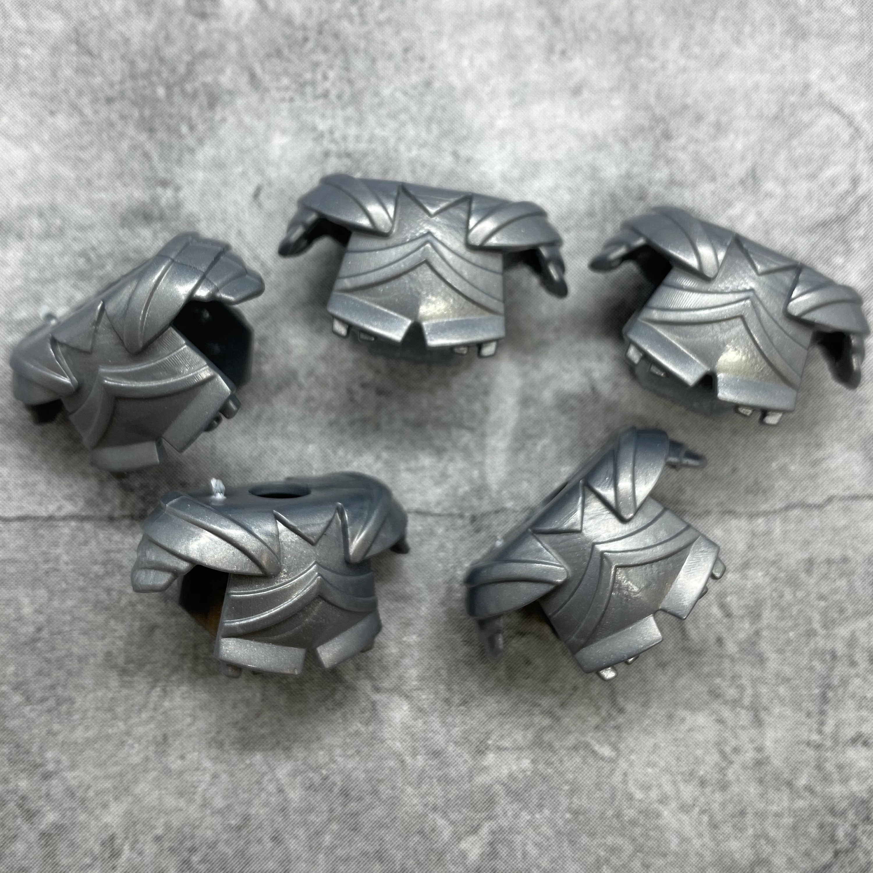 Custom Knight Armor Gray for Lego Minifigures | Ga24355 | Blocks ...