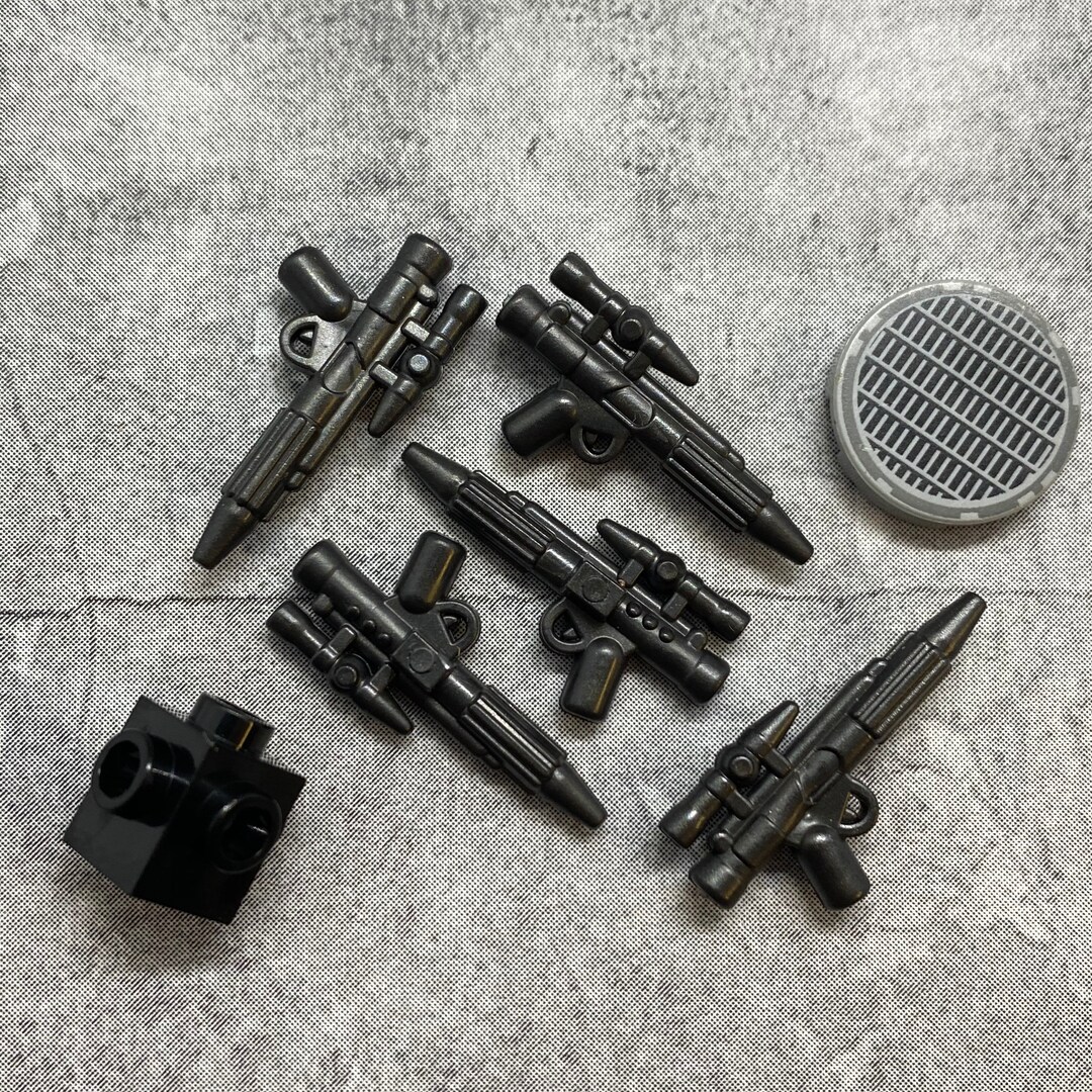 5-pack Custom Clone Trooper Blaster DH-17 Lot for Minifigures | A15929 ...