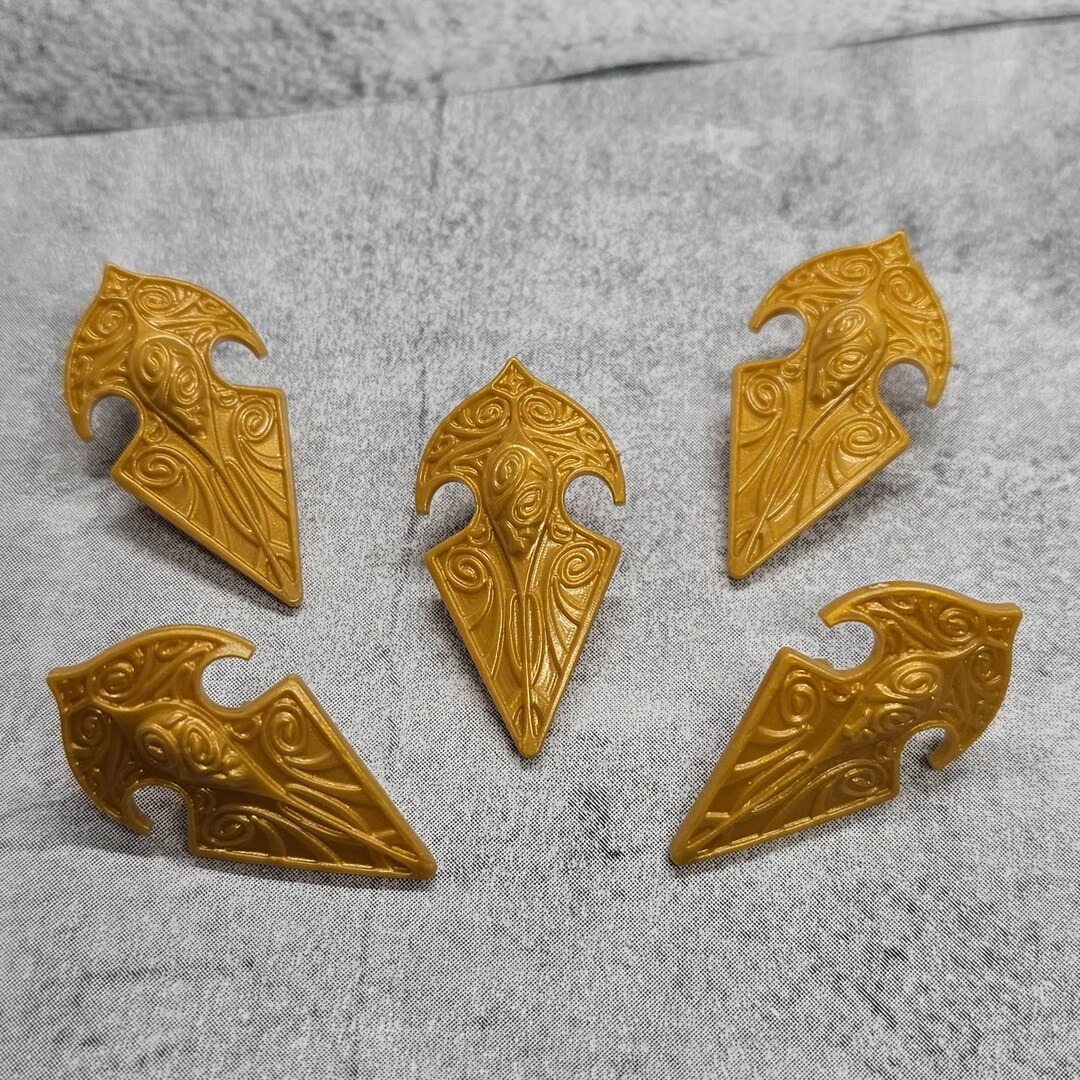 5-pack Elf Shield Golden Lot for Lego Minifigures | Gb5b321 ...