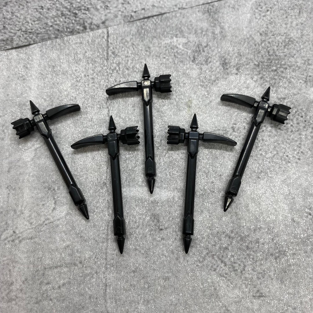 5-pack Dwarf Hammer Pick Axe Black Lot for Minifigures | C10b517 ...