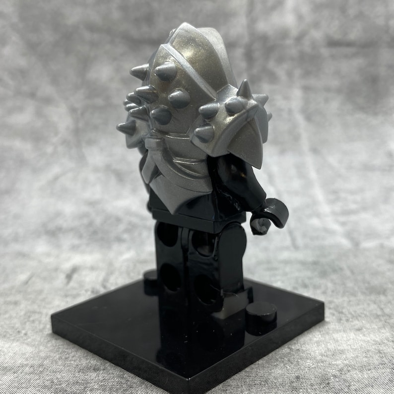 5-pack Custom Spiked Knight Armor Gray Lot for Minifigures | Gc10889 ...