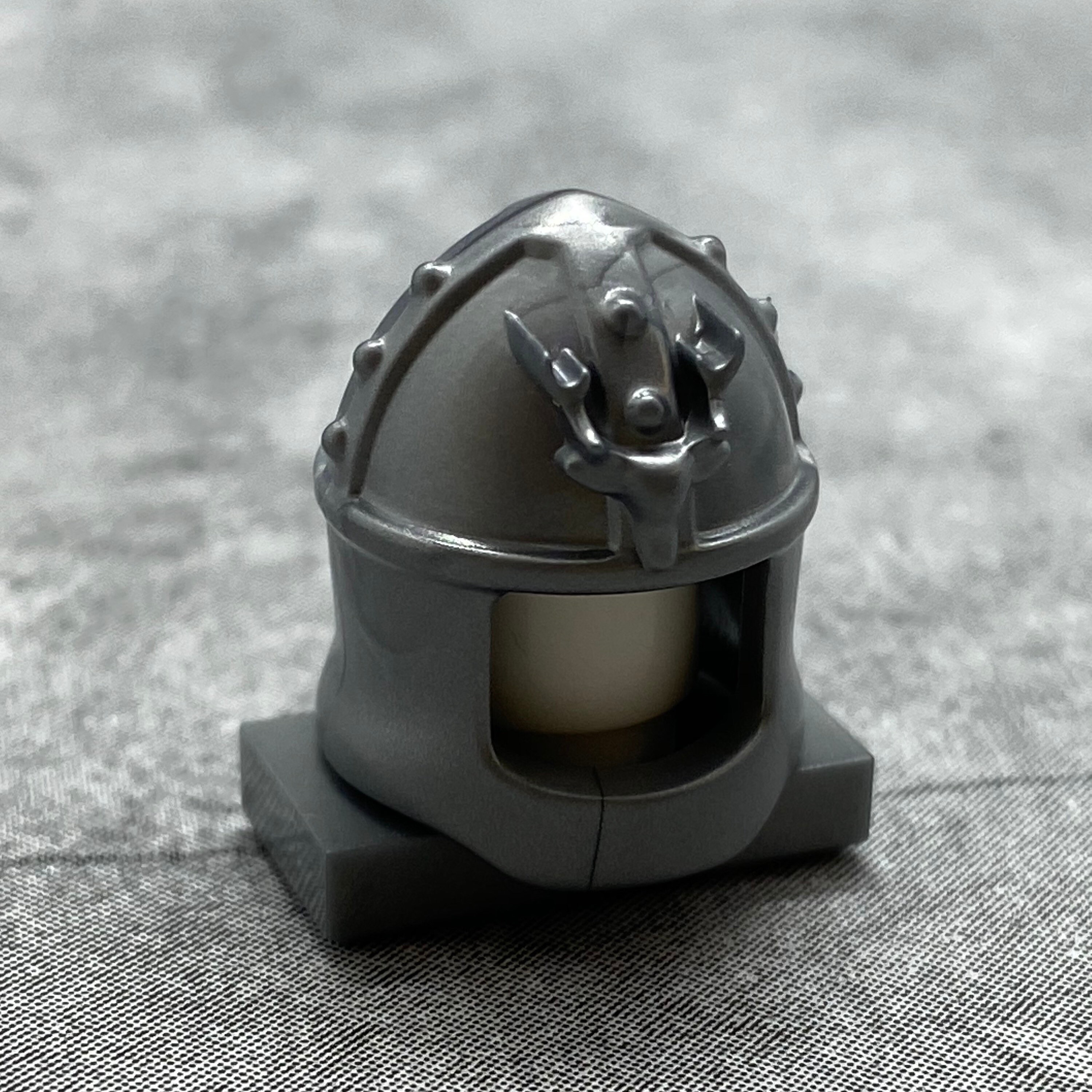 5-pack Custom Knight Helmet Gray Stag Lot for Minifigures | C40805 ...