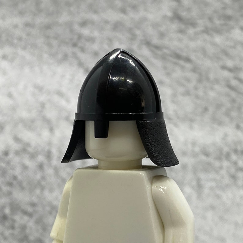 5-pack Custom Classic Knight Helmet Black Lot for Lego - Etsy