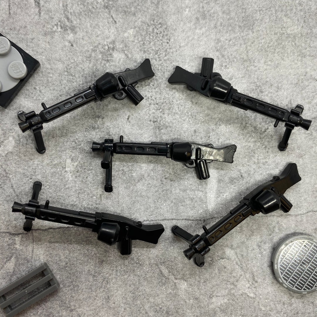 5-pack Custom Gun G42 Machine Gun Lot for Minifigures | B35736 ...