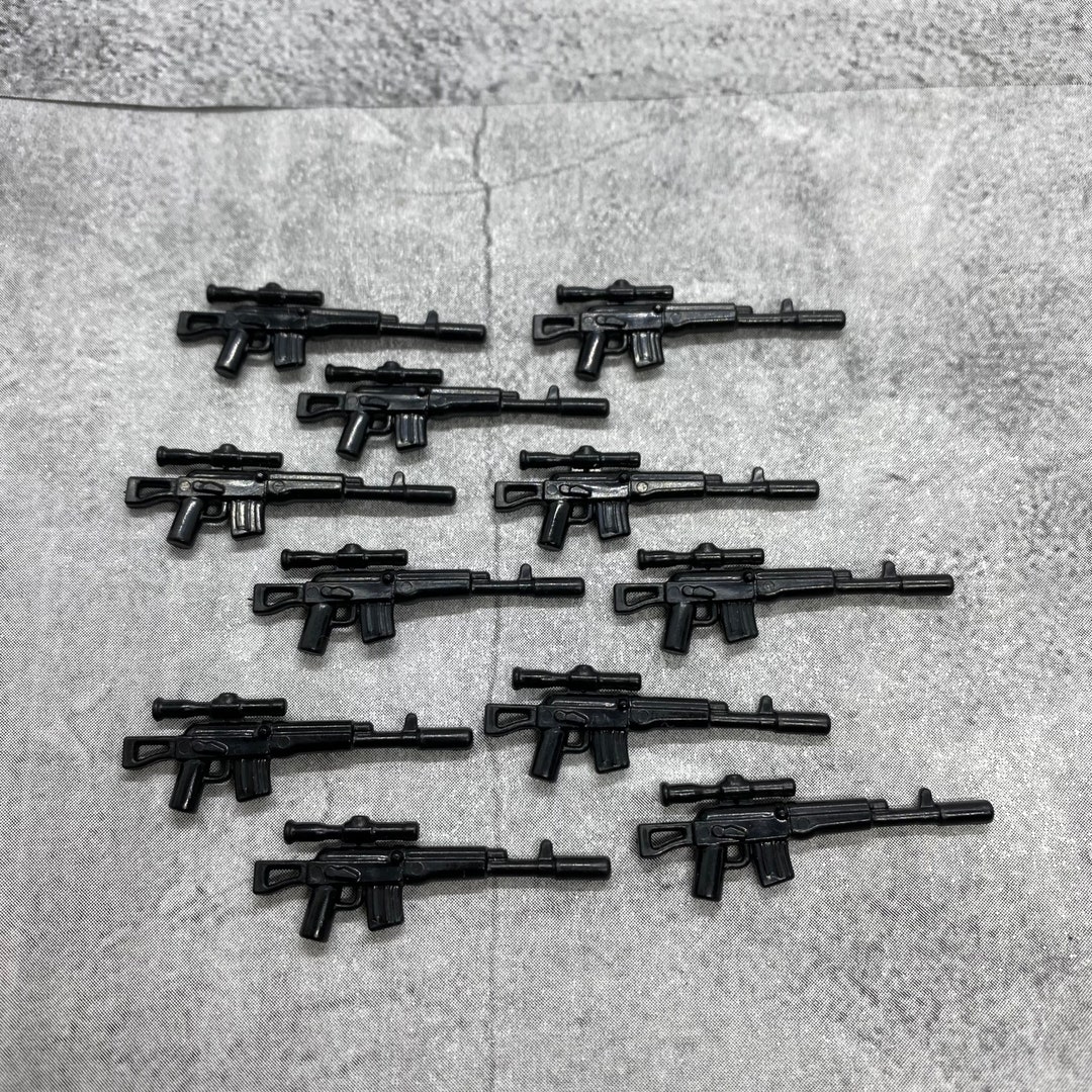 10-pack Custom Guns Sniper Assault Rifle W/ Scope Lot for Lego ...
