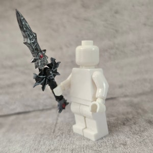 Custom Weathered Byfrost Sword for Minifigures Dra0fm Death Knight ...