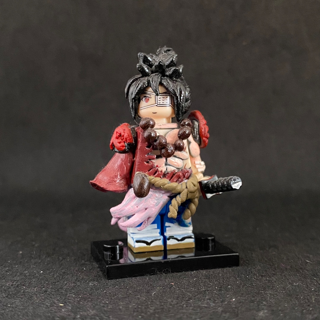 Handcrafted MOC One Armed One Eyed Samurai Sculpted Custom Anime ...