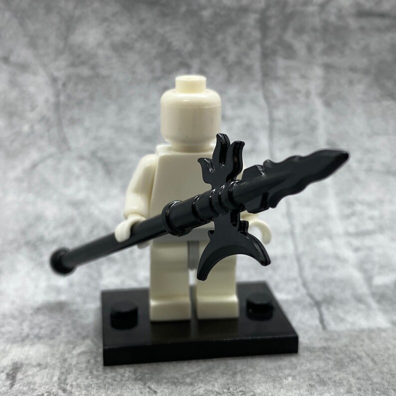 5-pack Pole Axe Black Lot for Minifigures C80929 - Etsy