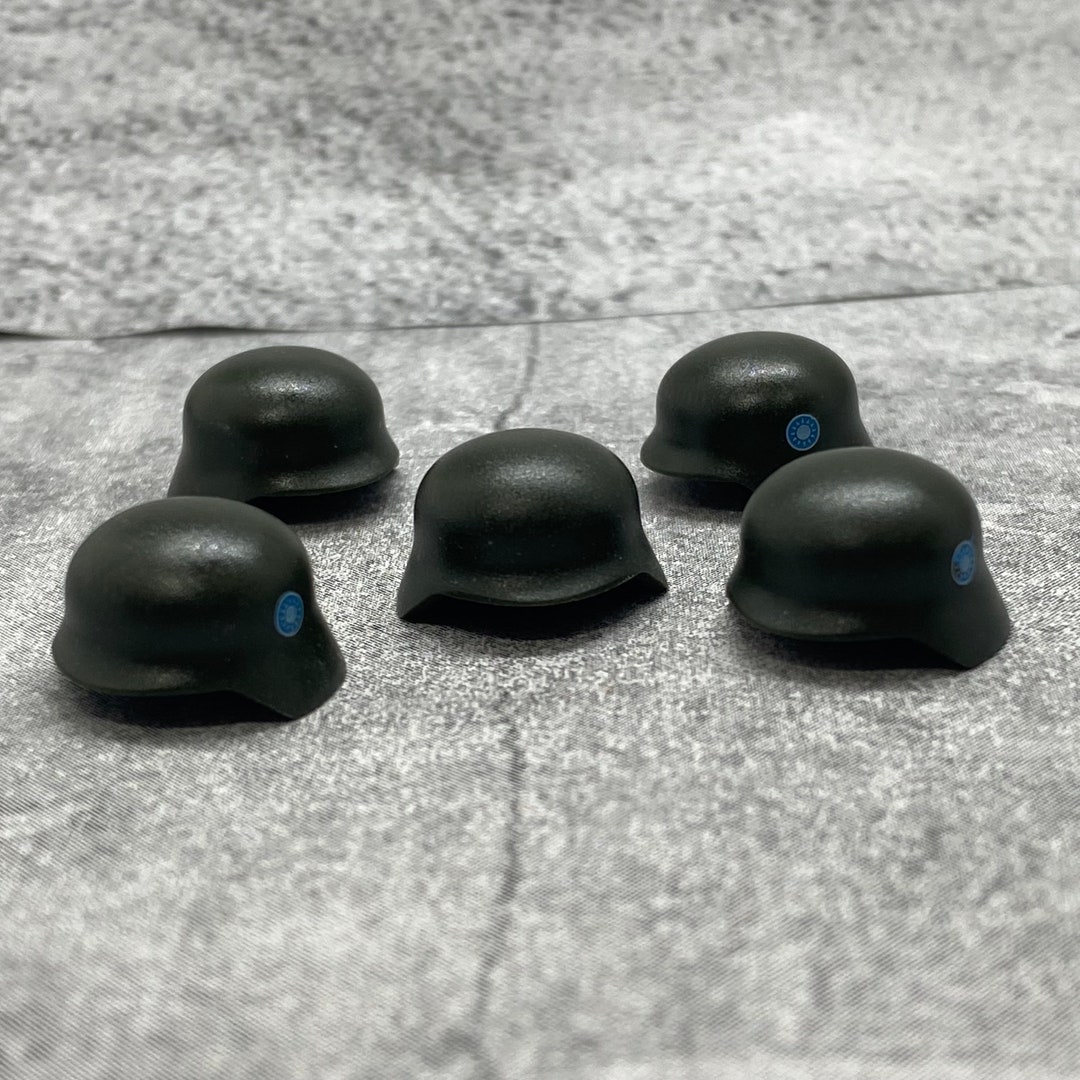5-pack Custom Chinese M35 WW2 Helmet Lot for Minifigures | E107064 ...