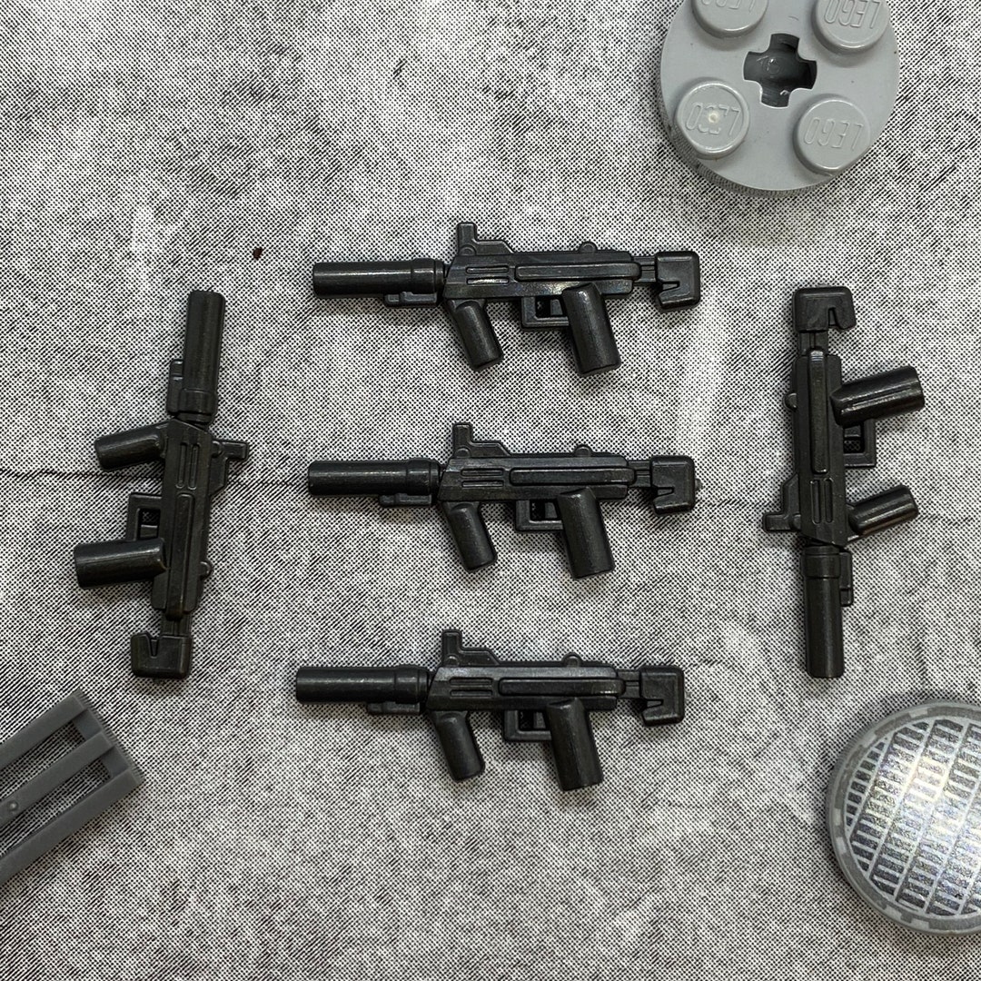 5-pack Custom Sci-fi Clone Blaster Lot for Minifigures | A51682 ...