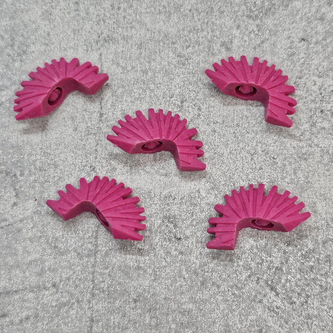 5-pack Spikey Mohawk Style Hair Pink for Minifigures | Gt6hpm23 ...