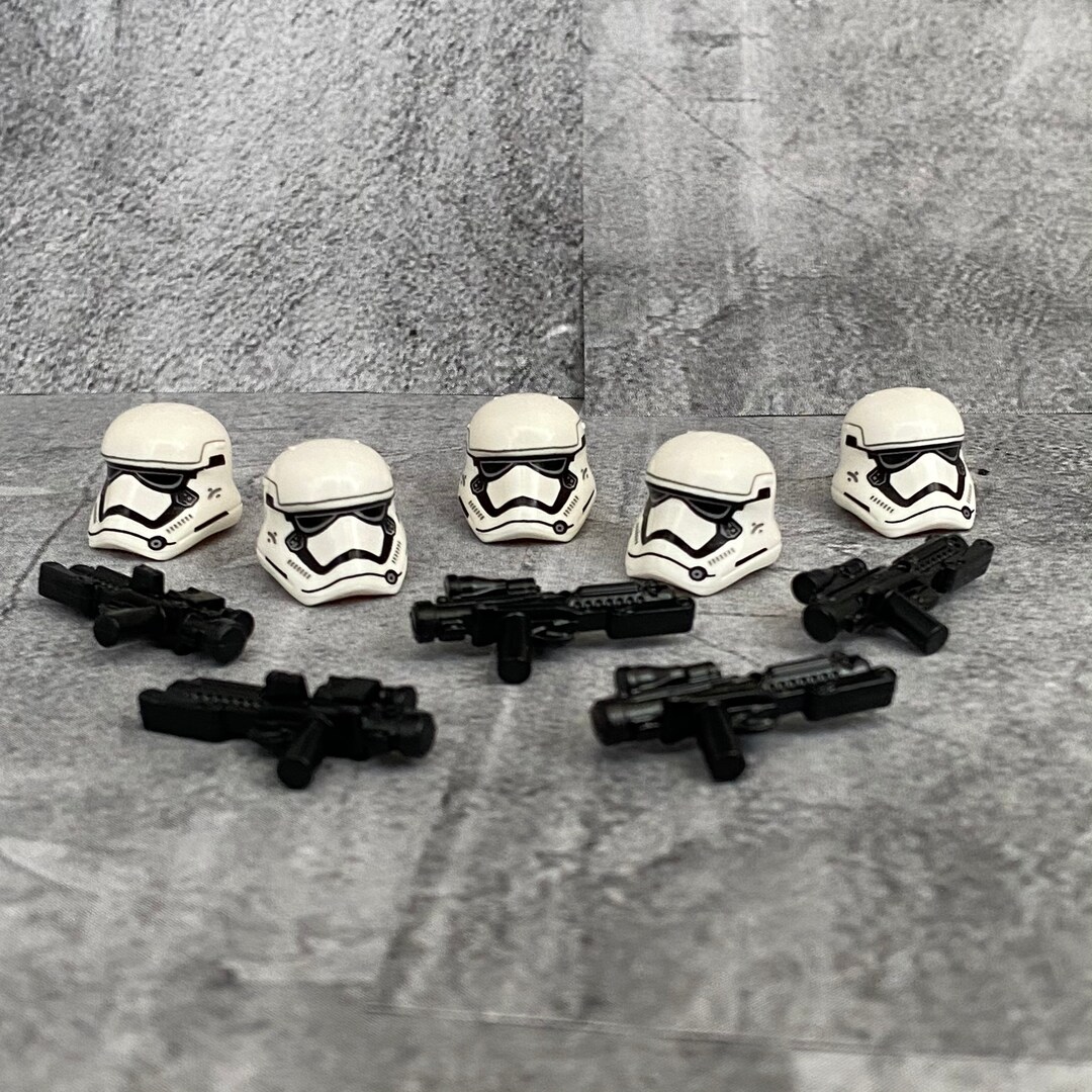 Custom FO Storm Trooper Multipack #C Printed Helmets & Blasters Lot for ...