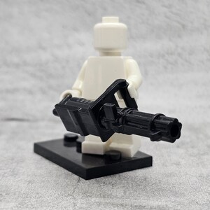 5-pack Custom Gatling Gun Clone Trooper Mini Gun Lot for Minifigures ...
