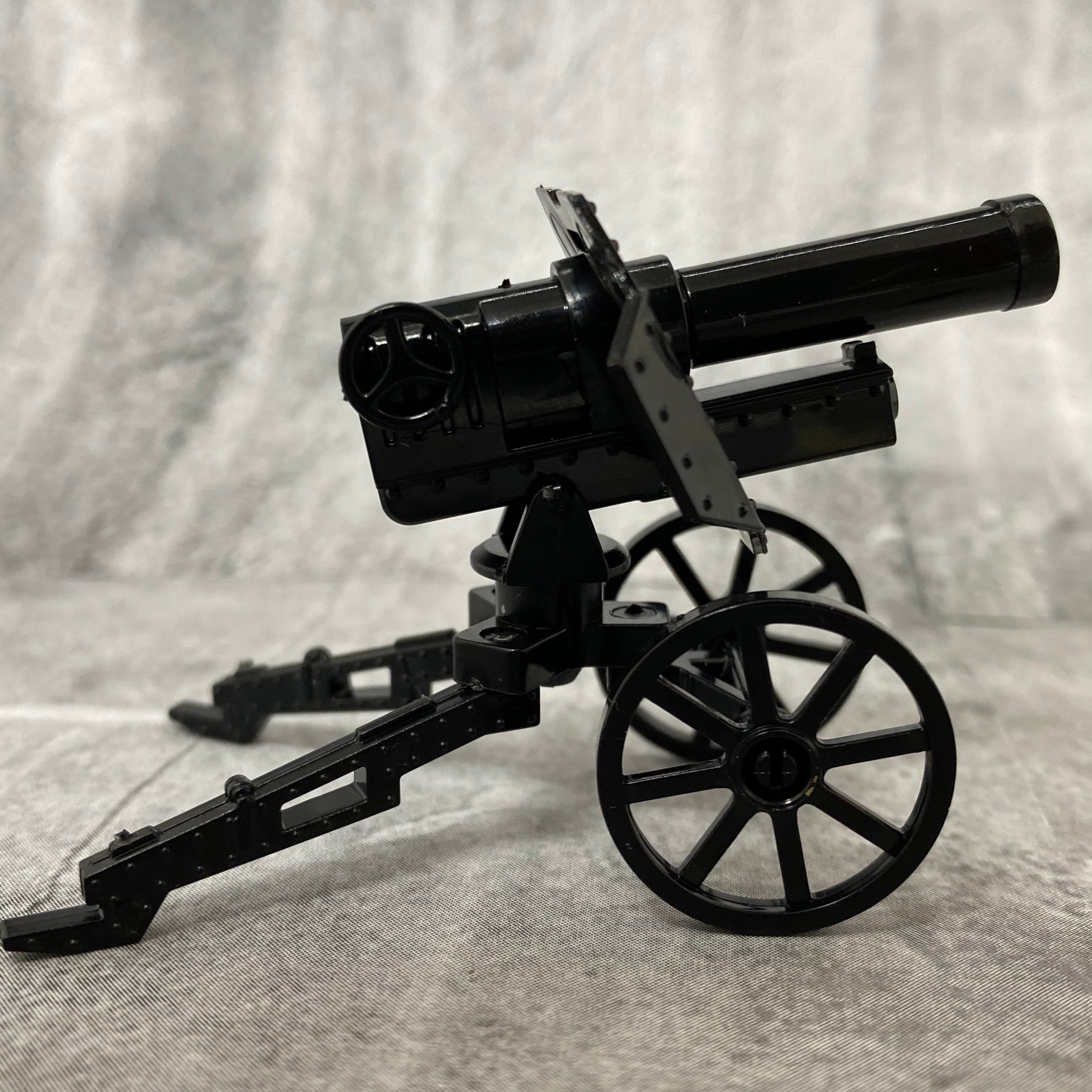 Custom Mounted Anti-tank Gun for Minifigures Diy | Drb2924 Black ...