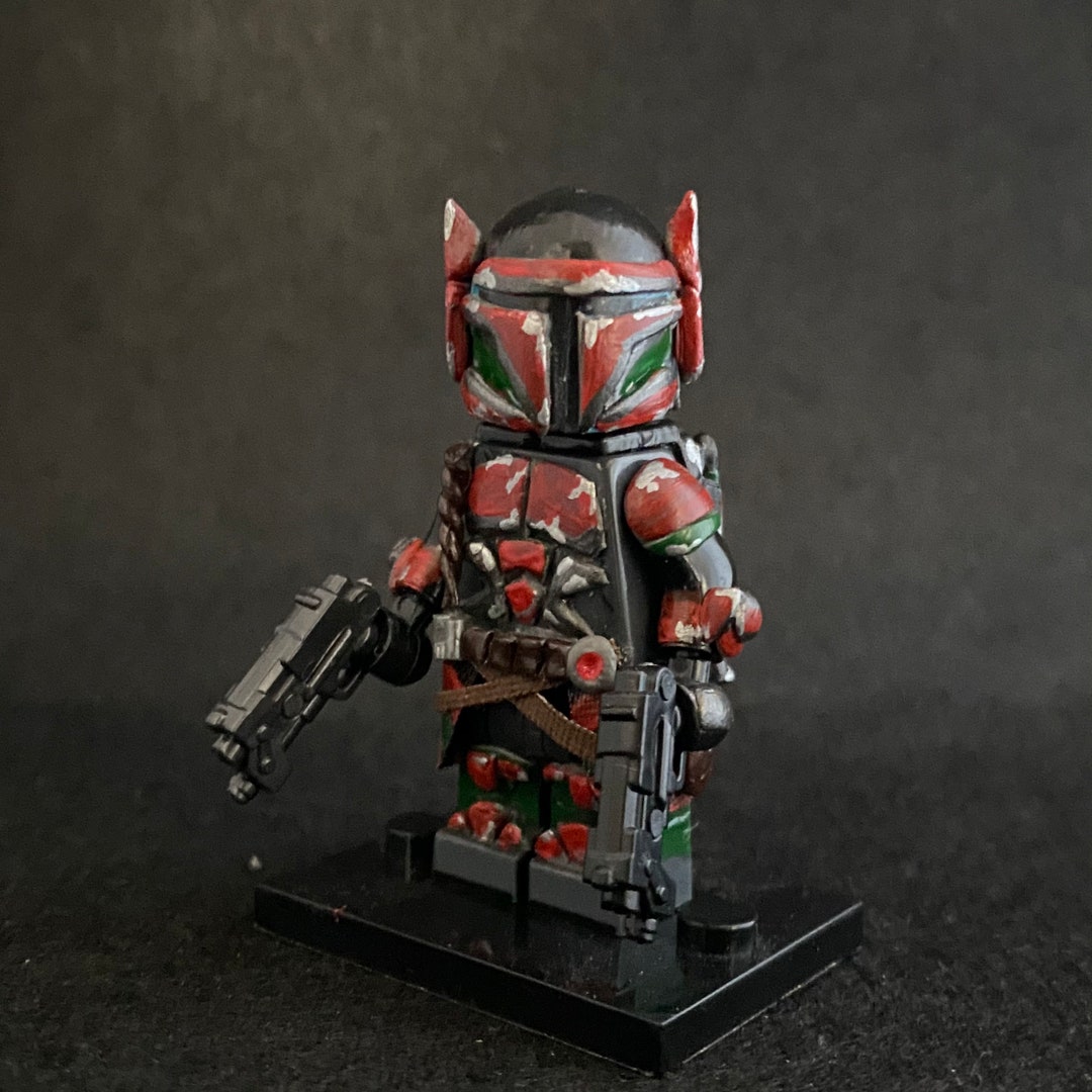 MOC Handcrafted Collective Mando | Custom Miniature Figure - Etsy