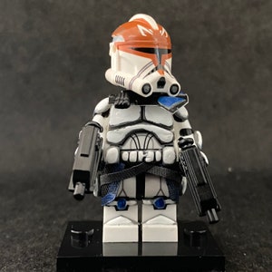 Handcrafted MOC Arc Trooper Commander Rex 332nd Custom Minifigure ...