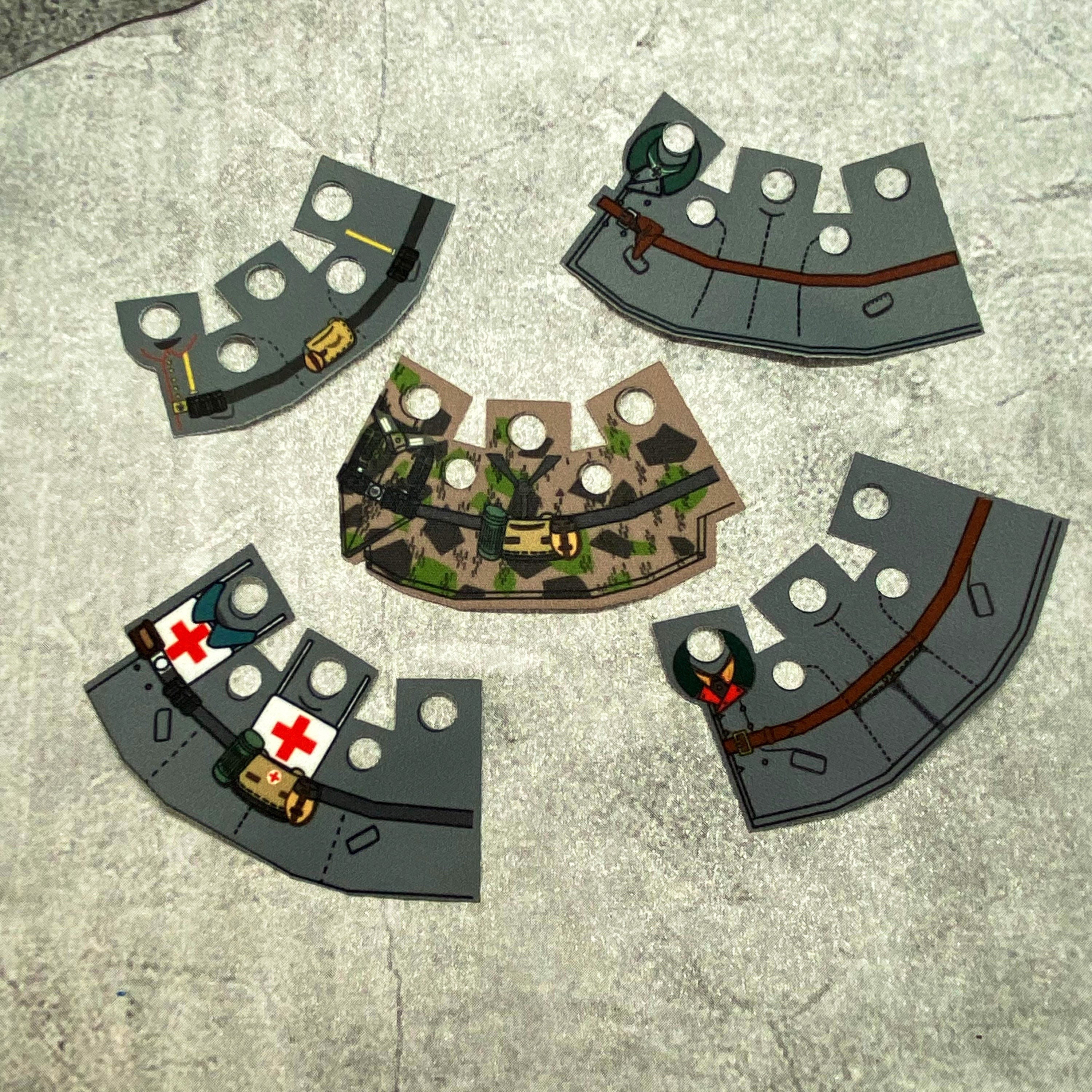 Lego Decals Ww2 Front And Back