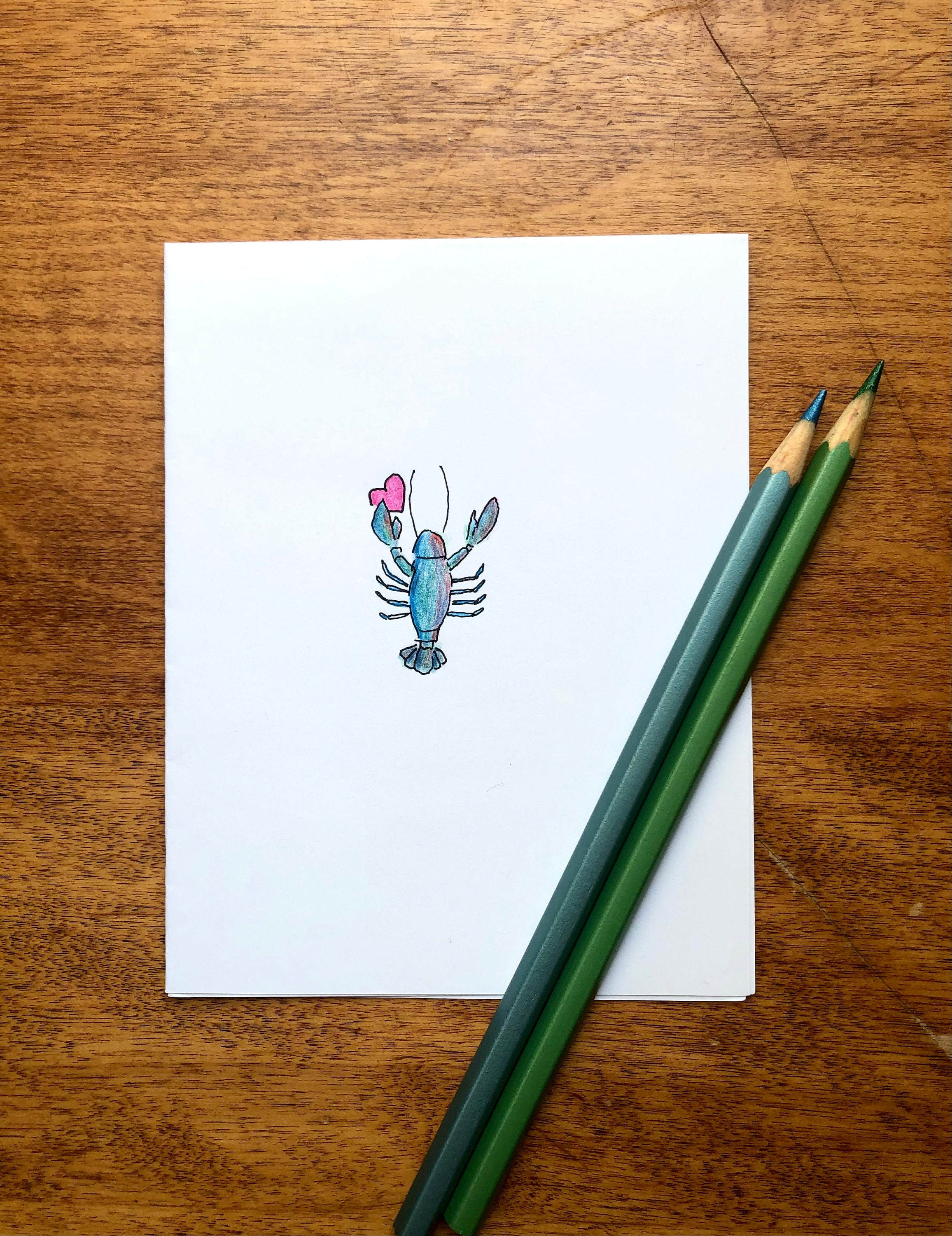 Lobster Love Card - Etsy