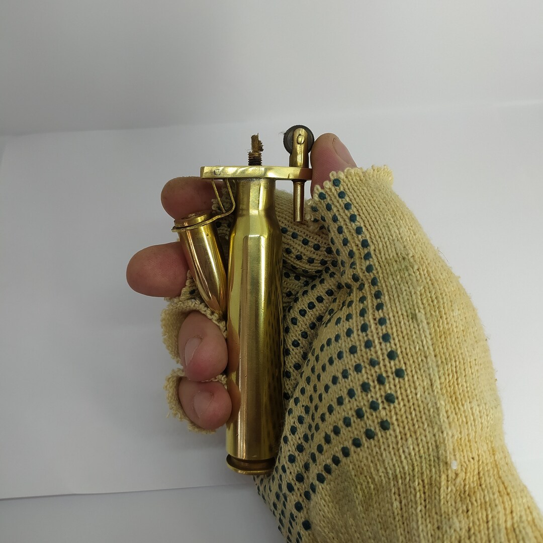 Metro 2033 Stalker Petrol Lighter Handmade Steampunk Caliber 12.7 Metro ...