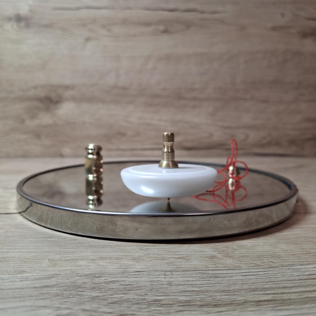 Brass Spinning Top, Spin Top, EDC, Spinning Coin, Precision Spinning ...
