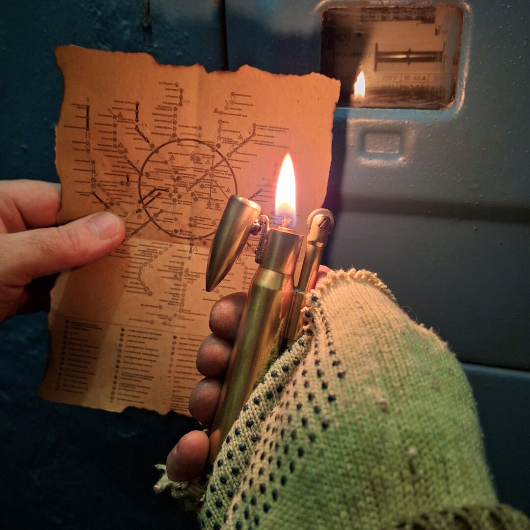 Metro 2033 Stalker Petrol Lighter Handmade Metro Exodus - Etsy