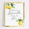 Printable 5x7 Lemon Table Numbers 1-20, Lemon Table Number Signs, 001 ...